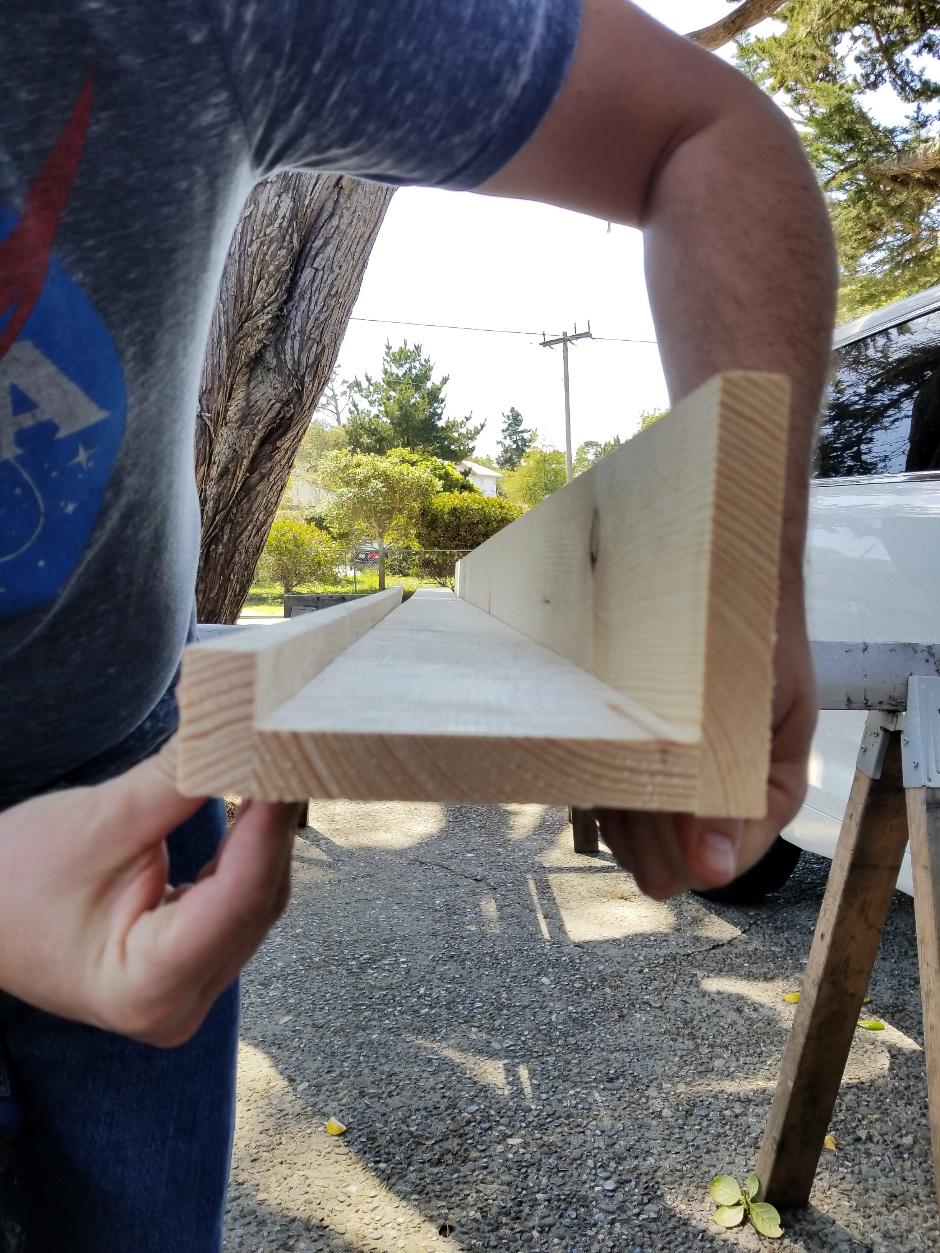 DIY 10 Foot Picture Ledge In 10 Steps for Under $50 Bucks - Kismet House